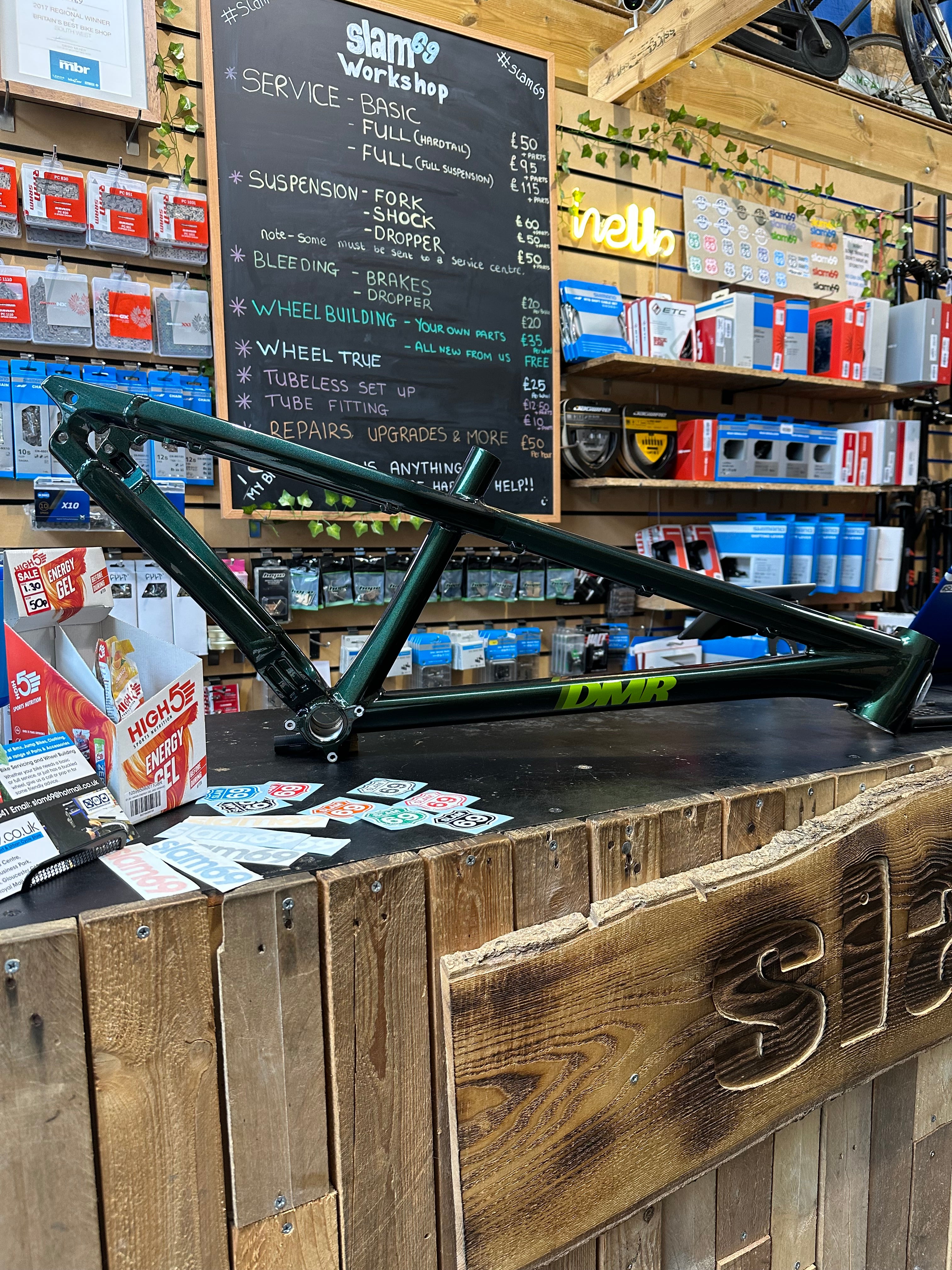 DMR Rhythm Frames - Available from Slam69, DMR Stockist
