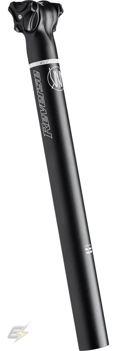 REVERSE Seatpost Nico Vink Ø30.9mm/350mm (Black/White) – Slam69