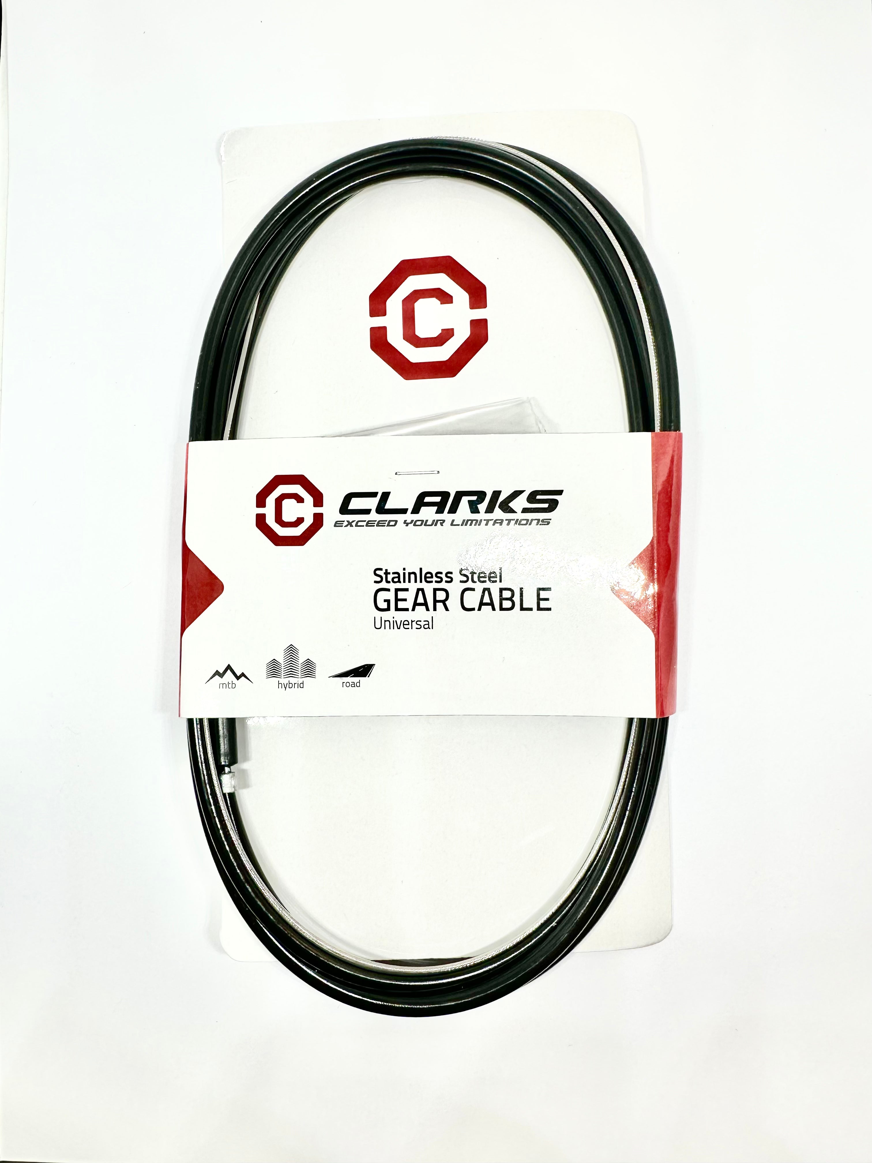 Clarks Stainless Steel MTB / Hybrid / Road Gear Cable Kit – Slam69