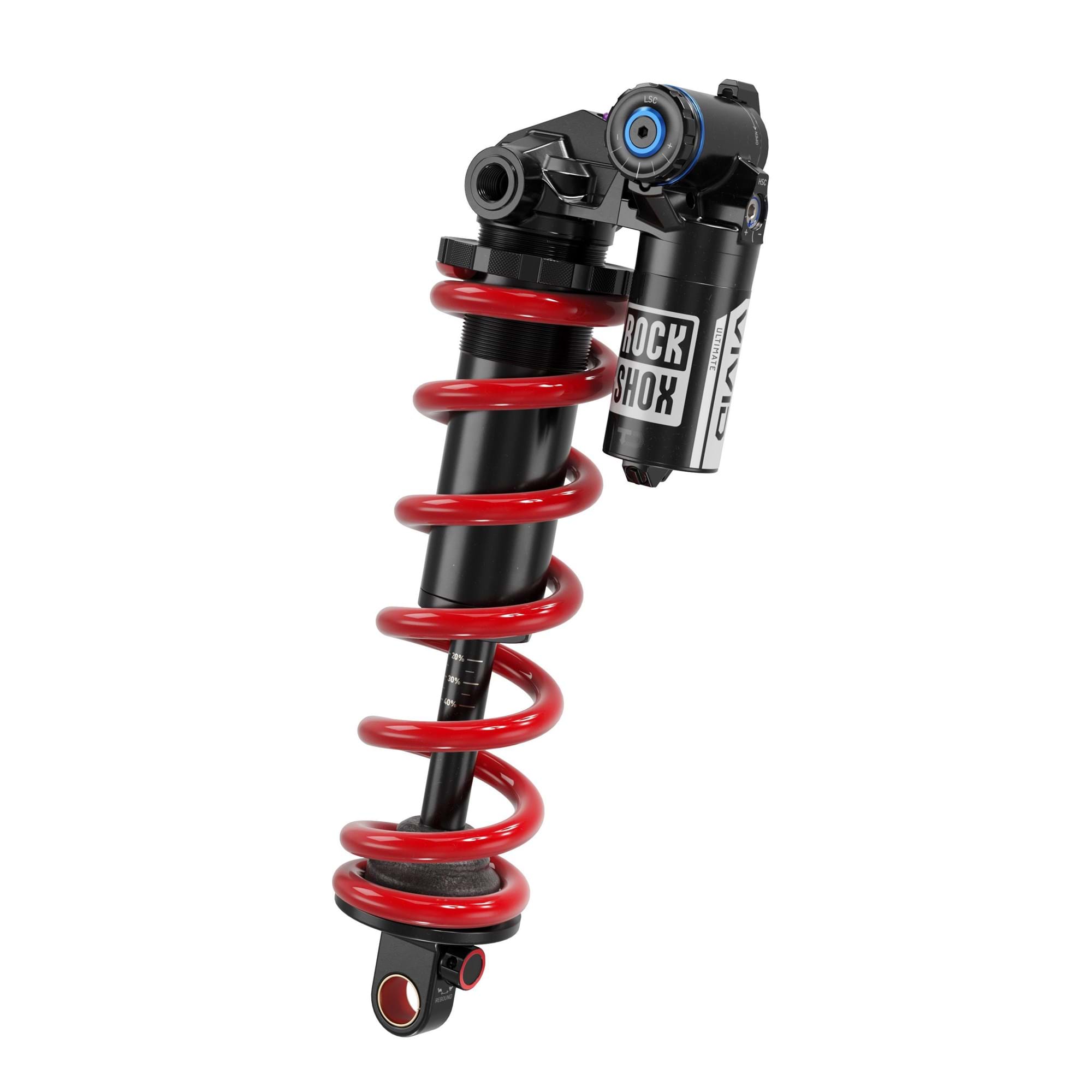 ROCKSHOX REAR SHOCK VIVID COIL ULTIMATE RC2T - STANDARD TRUNNION - C1 ...